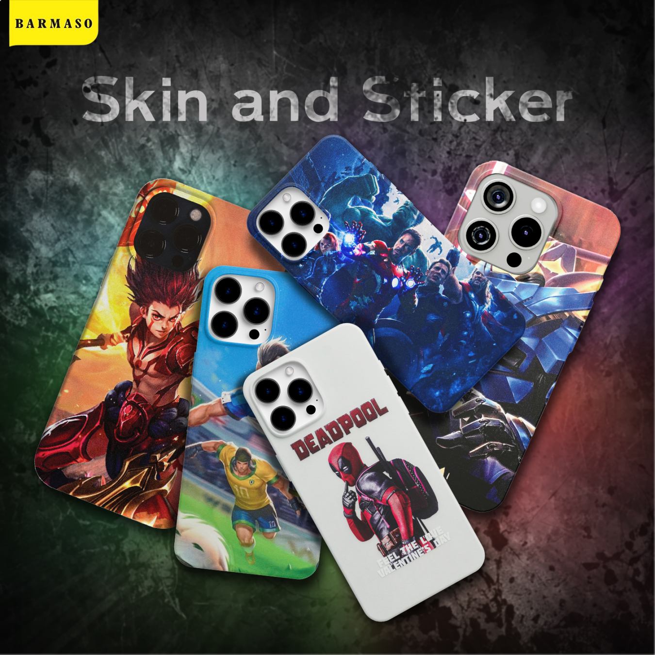 BARMASO - a highly trusted mobile accessory brand.