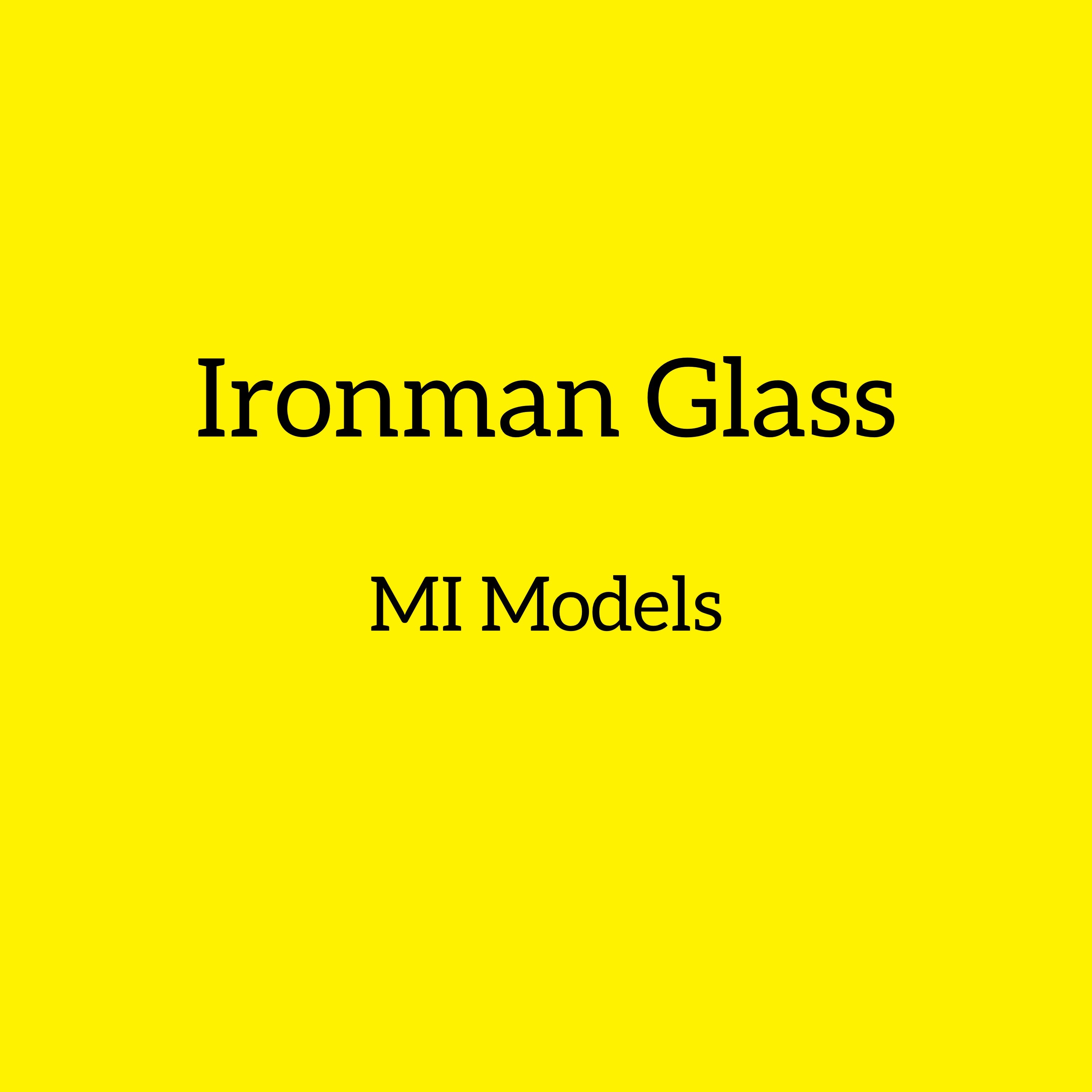 Ironman Glass for Xiaomi – BARMASO